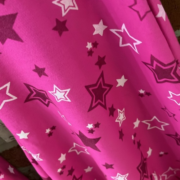Barbie Pants And Jumpsuits Barbie Hot Pink Western Cowgirl Star Flared Pants Nwot Poshmark